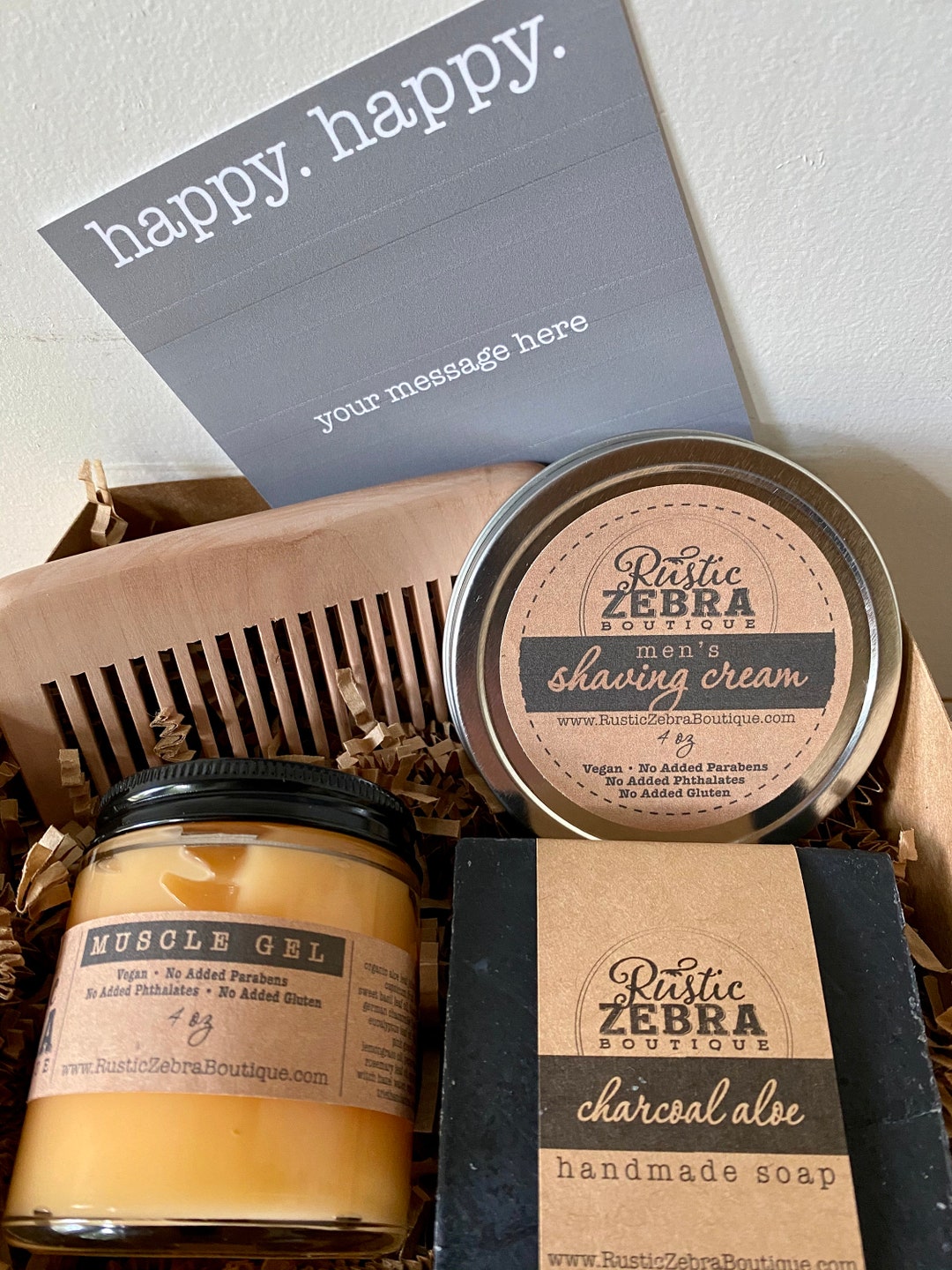 Fathers Day Gift Boxes and Baskets, Beard Grooming Kits for Dad ...