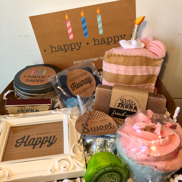 Happy Birthday Box - Etsy