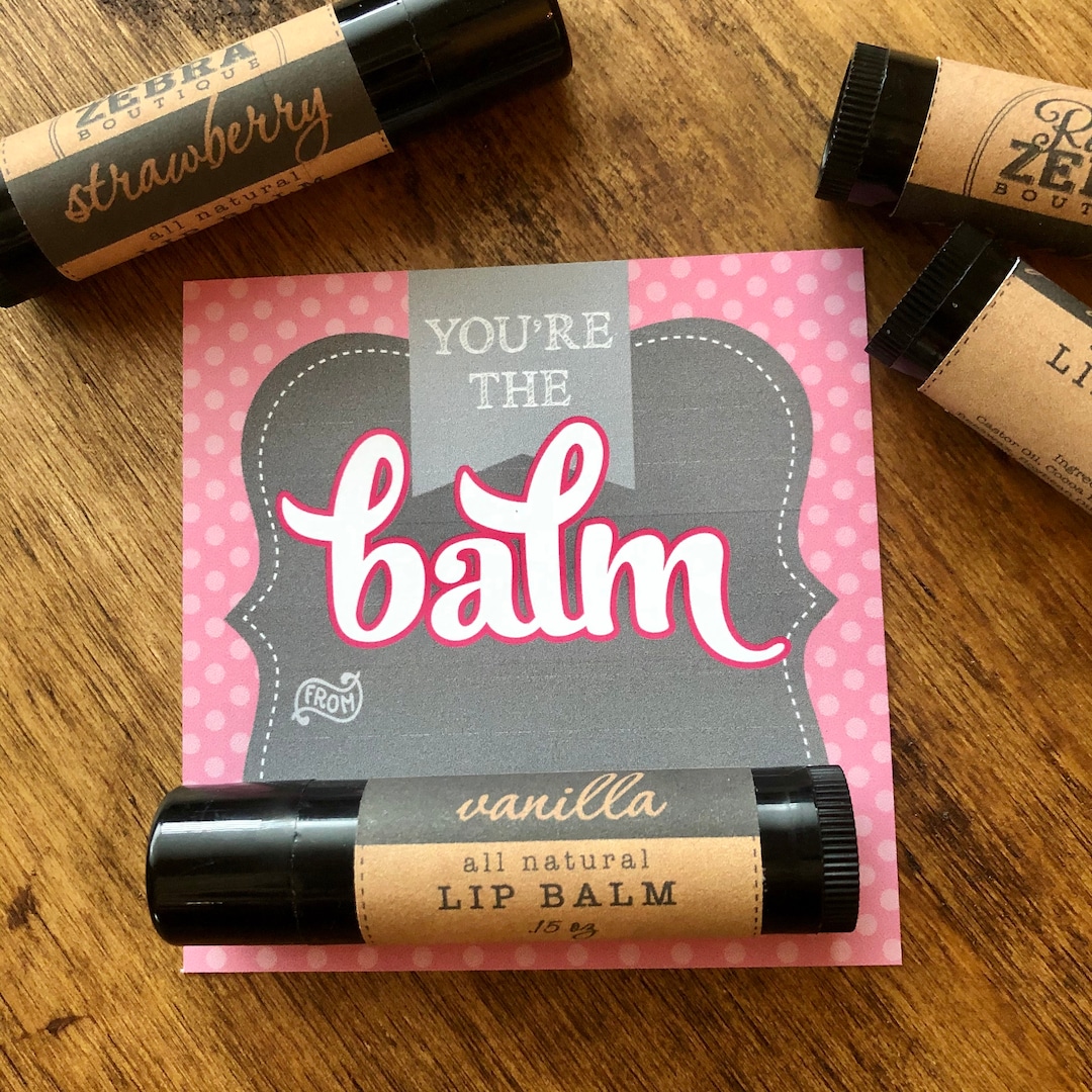 You're the Balm Lip Balm Valentines Gift for Her - Etsy