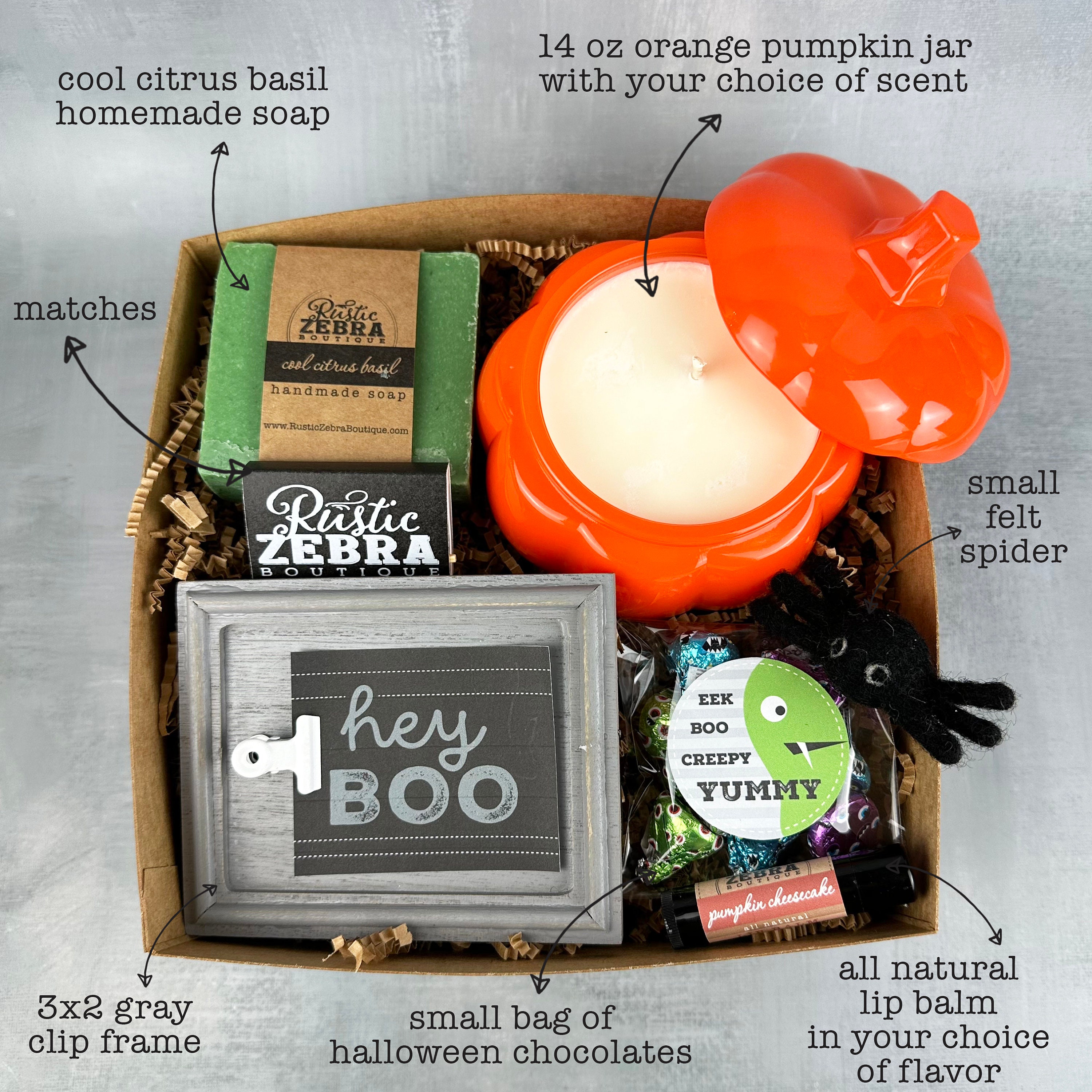 Boo Baskets for Him, Halloween Gift Box, Spooky Boxes, Personalized ...