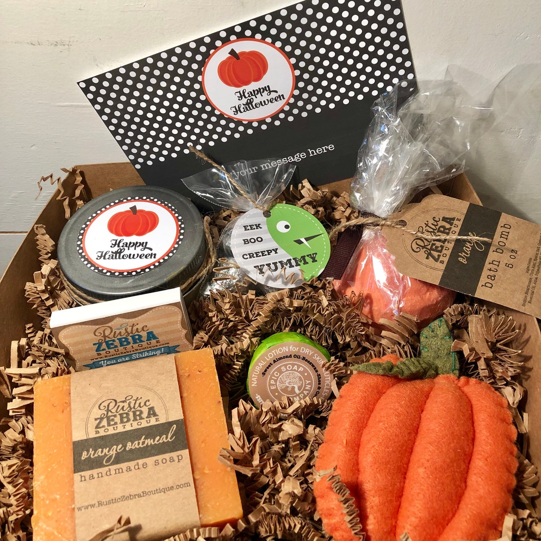 Halloween Gift Box, Fall Style Gift Box, Boo Basket for Adult ...