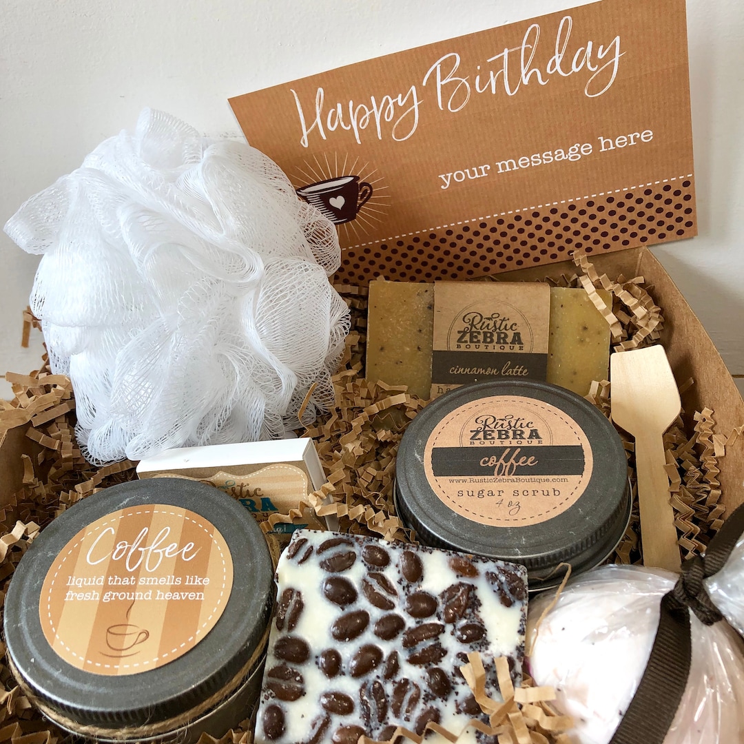 Coffee Gift Box, Back to School, Spa Gift for Her, Coffee Care Package ...