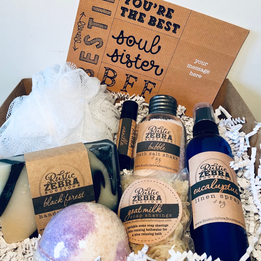 Bridesmaid Gift Boxes, Maid of Honor Gifts Box, Self Care Packages, Spa ...