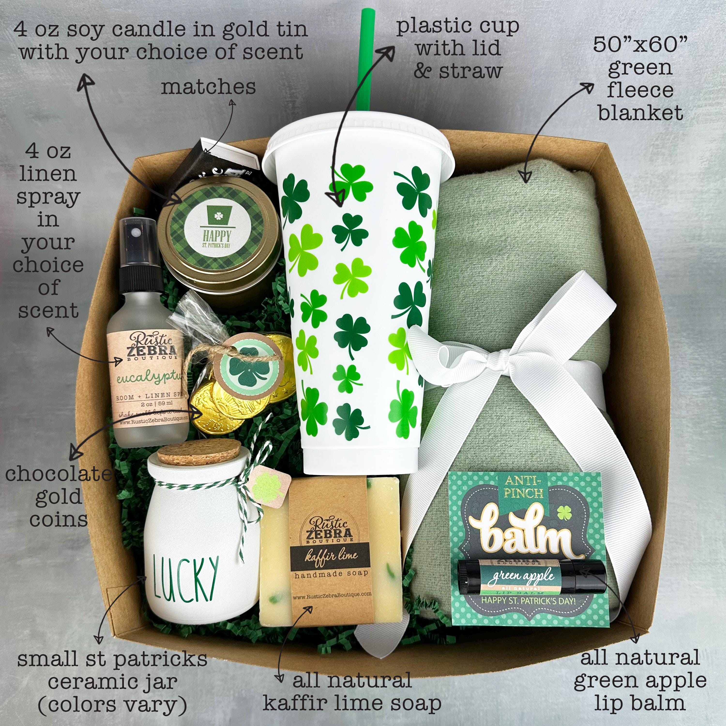 Irish Gift Box, St. Patricks Day Gift Box for Her, Irish Gift Basket ...