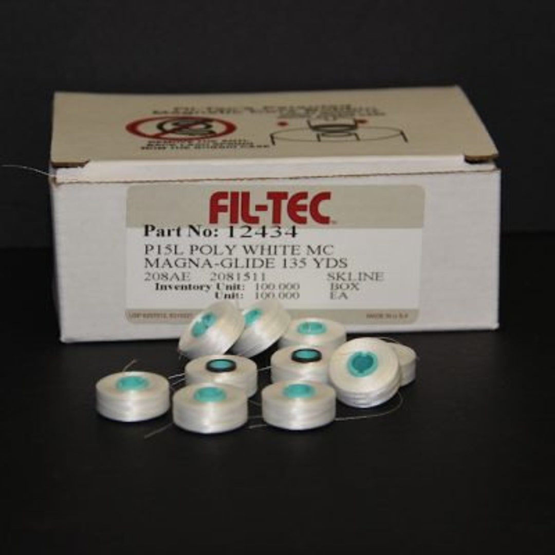 20 Pack Fil-tec MAGNETIC EMBROIDERY BOBBINS - Etsy