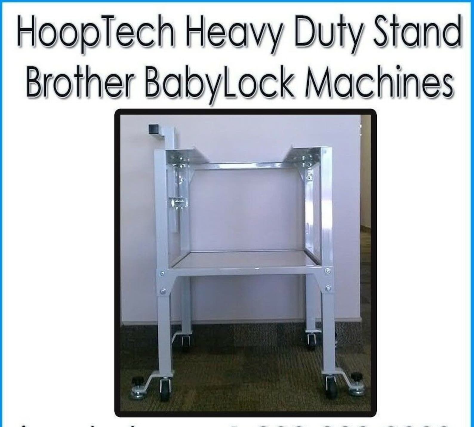 HEAVY DUTY Embroidery Stand - Brother PR Series 6 and 10 Needle ...