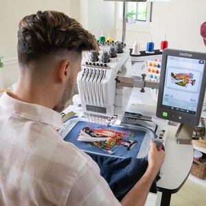 Brother PR680W 6- Needle Embroidery Machine With Wireless Capability - Etsy