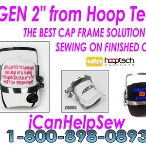 Embroidery Machine Hat Hoop Cap Frame / Gen 2 - Etsy
