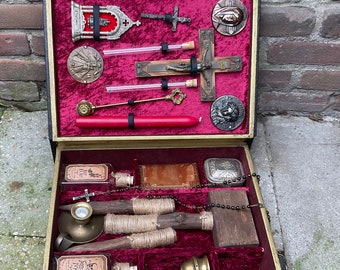 Vintage Vampire Hunting Kit Shadow Box Black - Etsy
