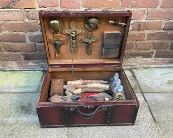 Victorian Vampire Hunting Kit in Violin Case Prop - Etsy