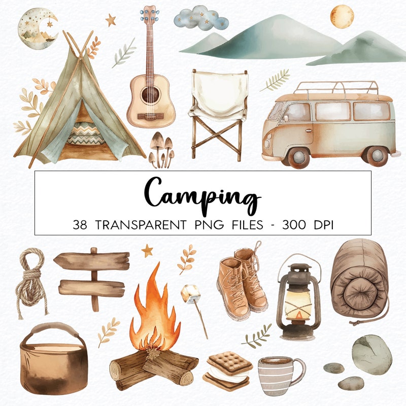 Smore Clipart - Etsy