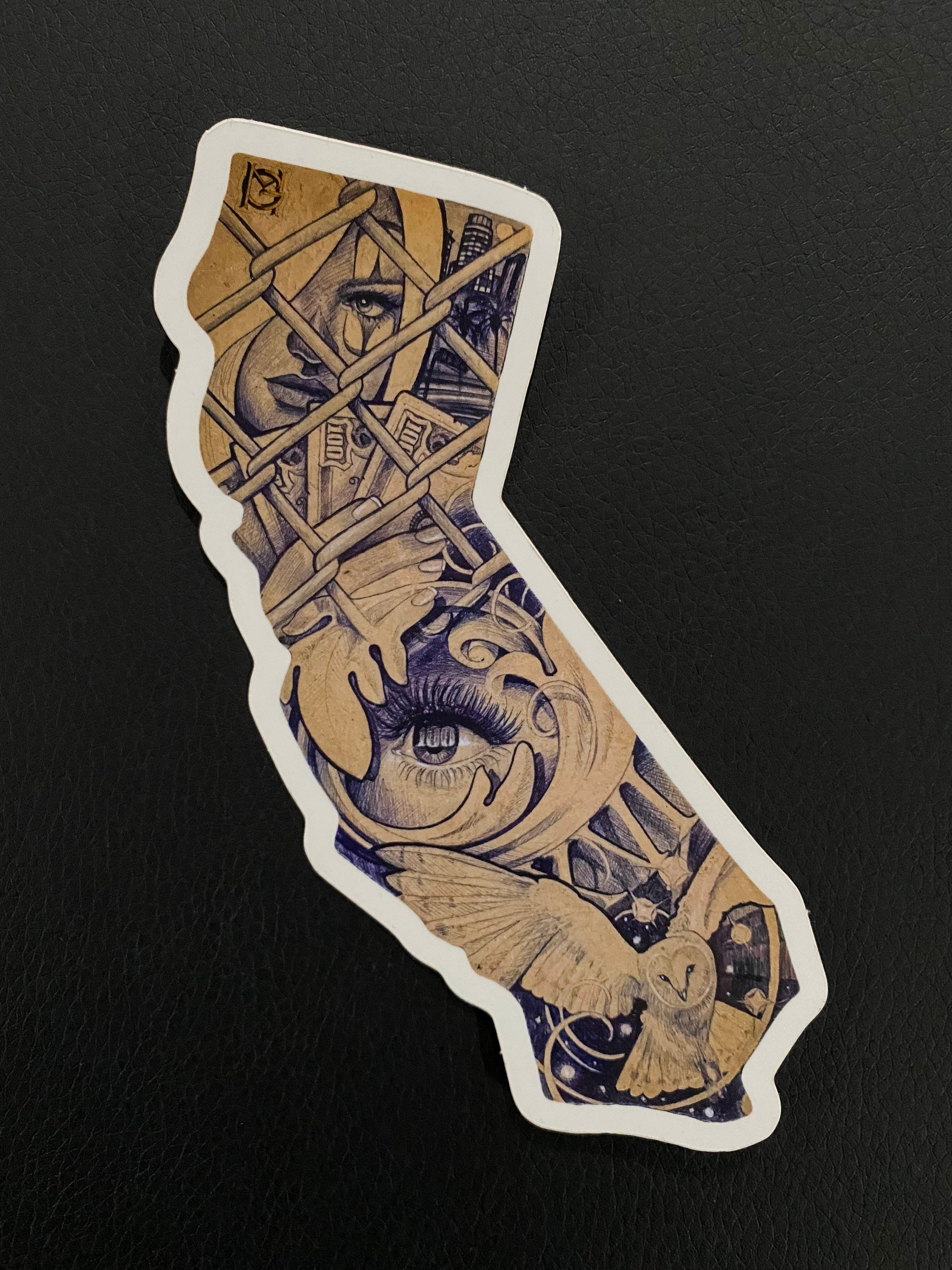 6 Pack CHICANO STICKER Set X Drawings by Manzur Guzman X - Etsy