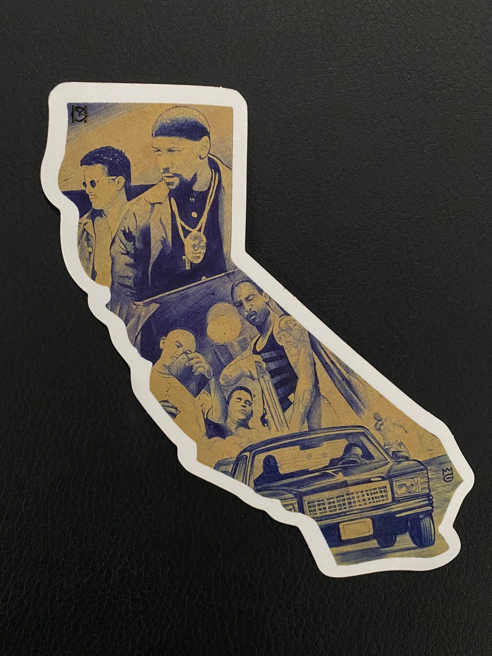 6 Pack CHICANO STICKER Set X Drawings by Manzur Guzman X - Etsy