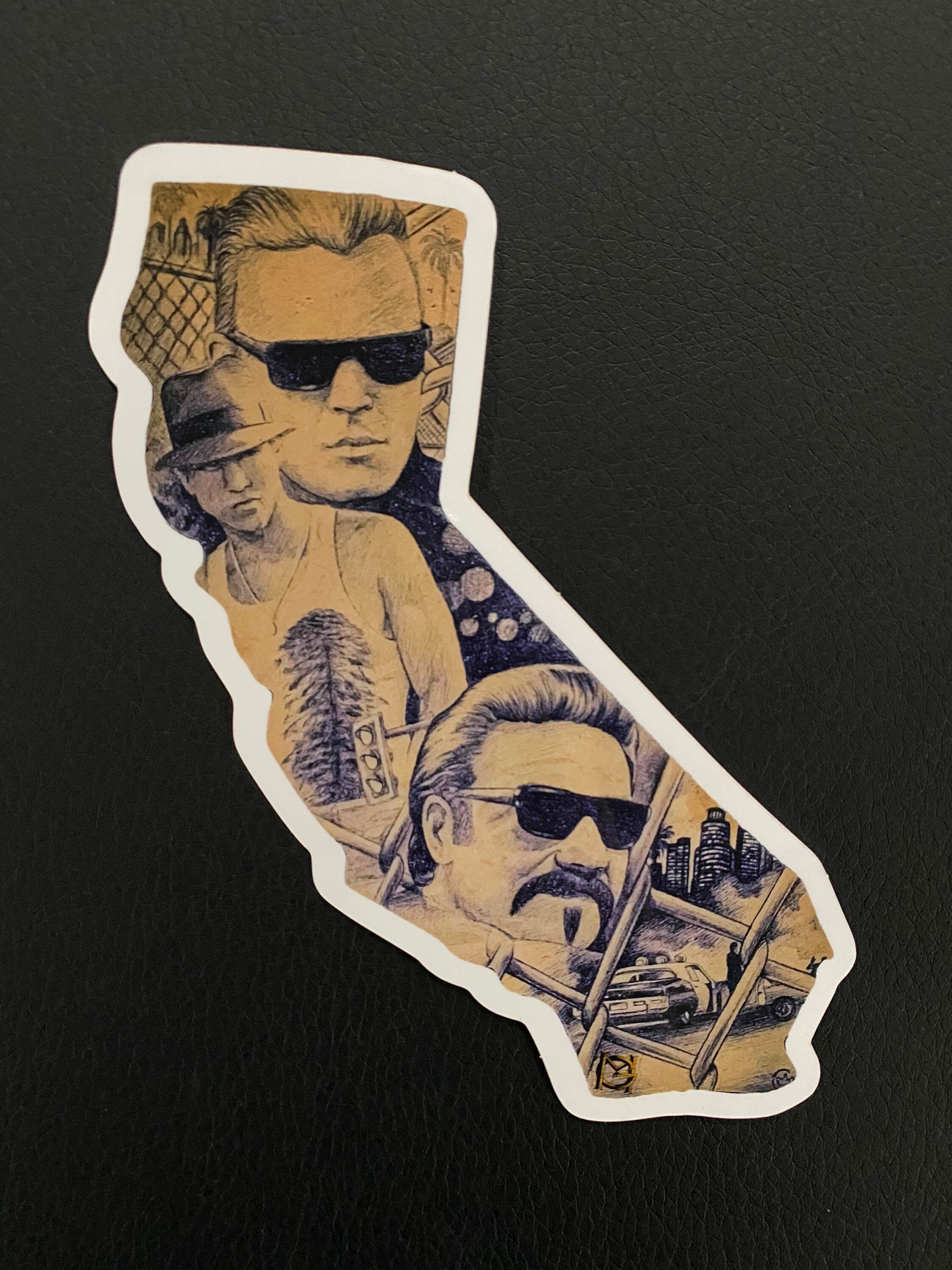 6 Pack CHICANO STICKER Set X Drawings by Manzur Guzman X - Etsy