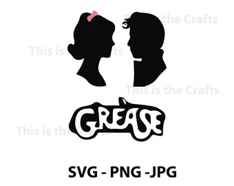 Grease svg | Etsy
