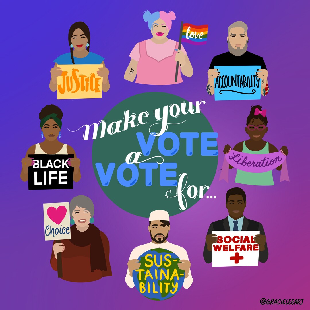 Make Your Vote A Vote For... - Etsy