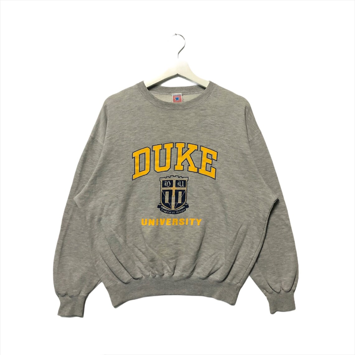 Vintage Rare Duke University Sweatshirt Print Duke University - Etsy