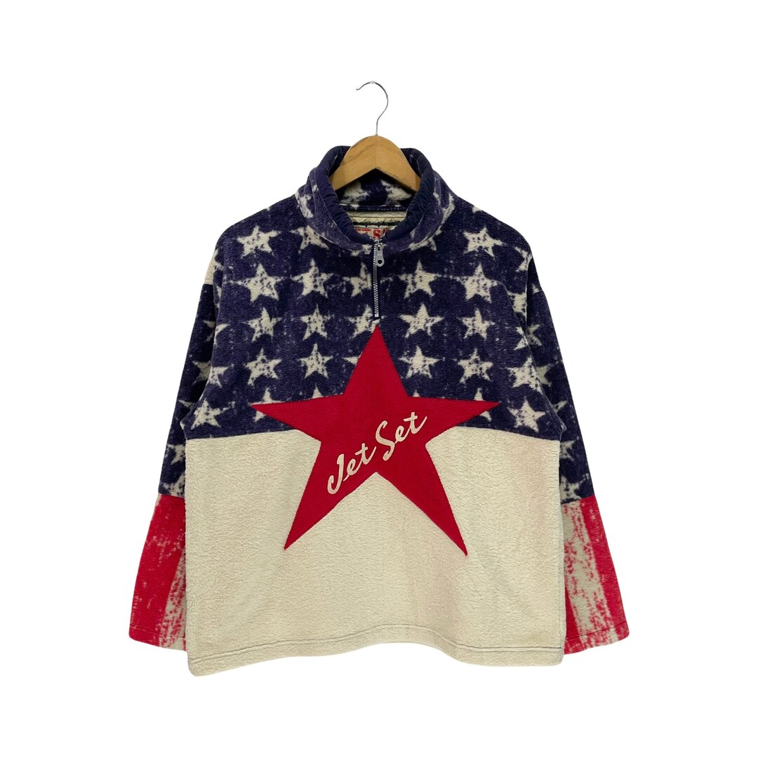 Vintage Jet Set Ski Fleece Half Zip - Etsy