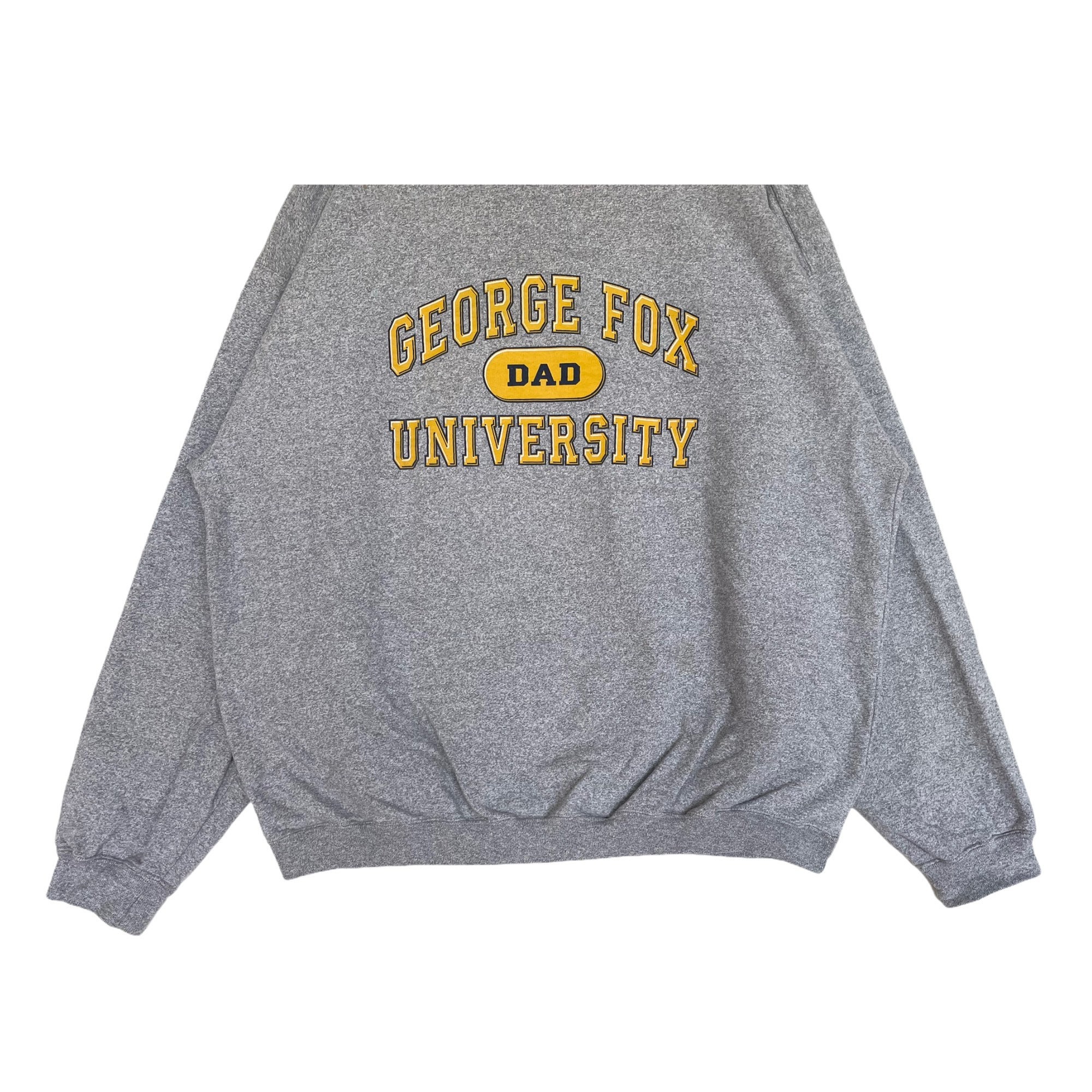 Vintage George Fox Dad University Sweatshirt Crewneck Jumper Pullover ...