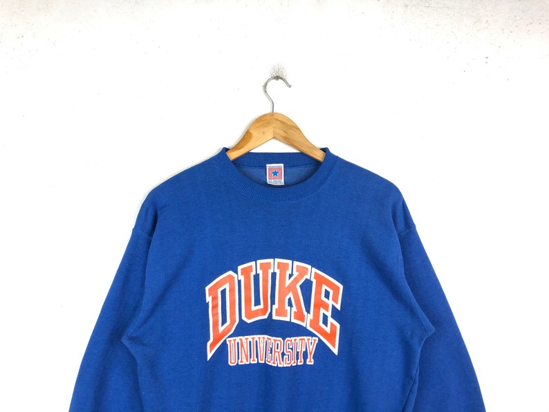 Vintage Duke University Sweatshirt Crewneck Jumper Pullover Sweater - Etsy