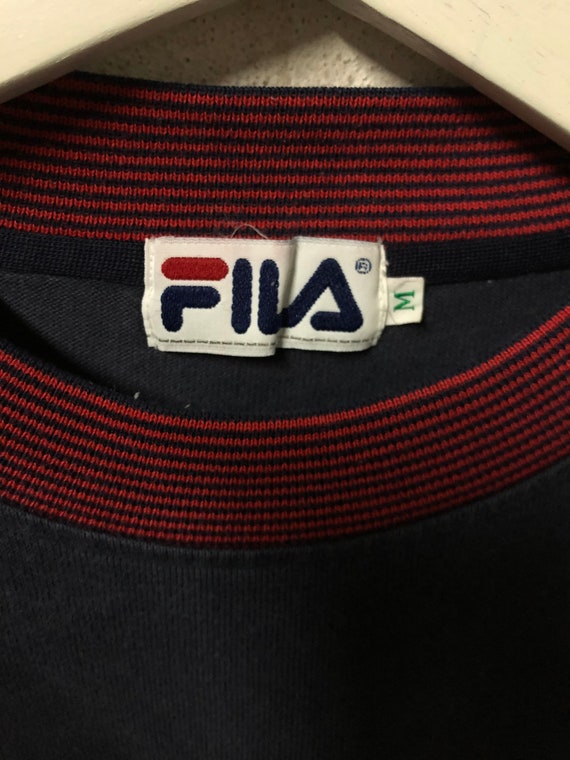 RARE!! FILA embroidered small logo - Gem