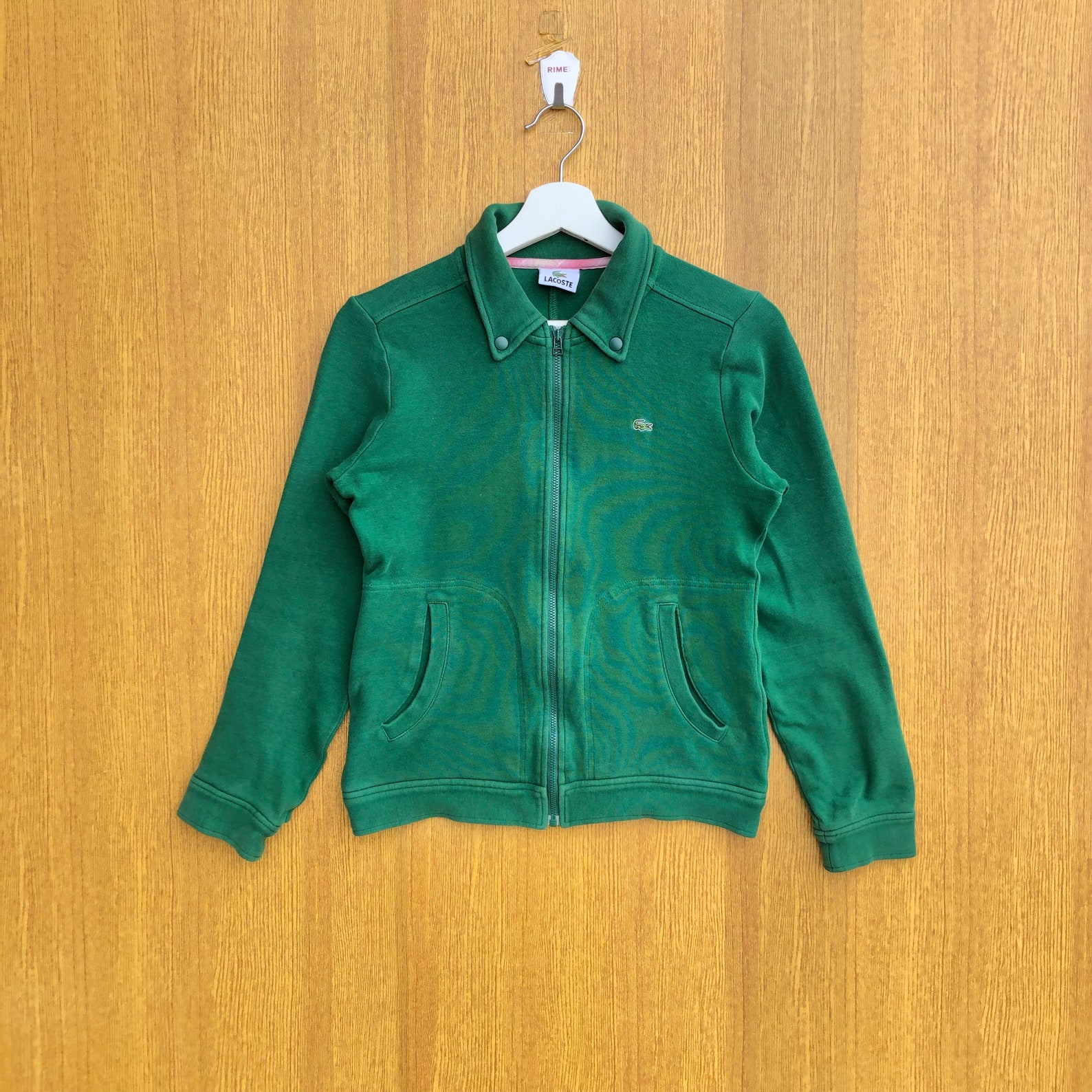 Vintage Chemise Lacoste Jacket Small Logo Dull Zipper Crewneck Jumper ...