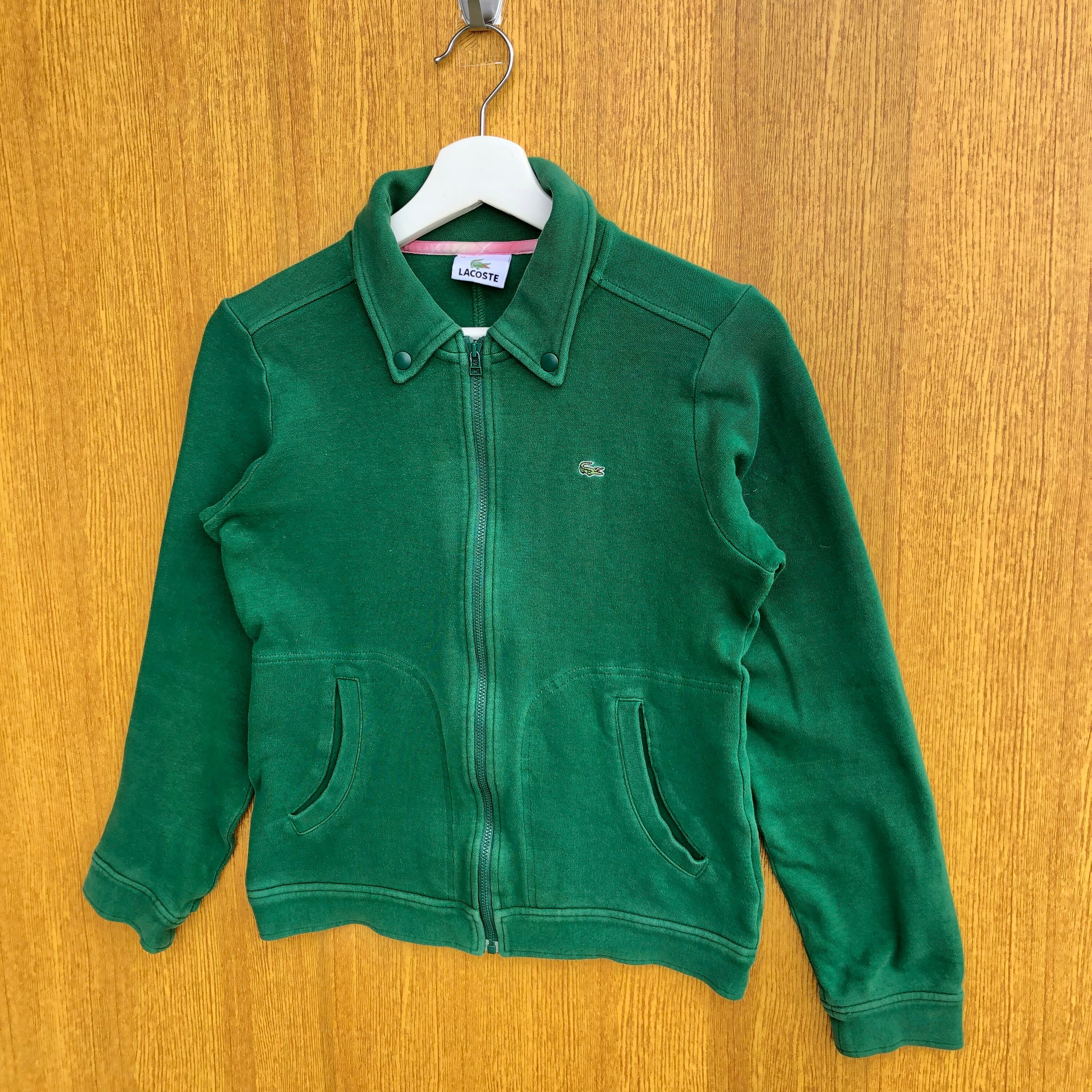 Vintage Chemise Lacoste Jacket Small Logo Dull Zipper Crewneck Jumper ...