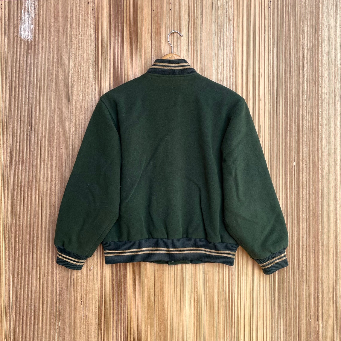Vintage Avon House Varsity Jacket Button Style Green Colour - Etsy