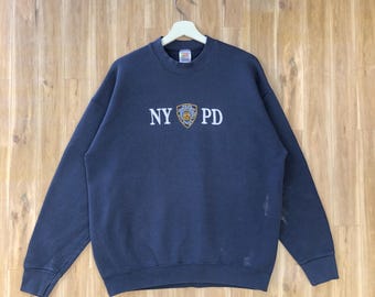 Vintage Tultex City of New York Police Department NYPD 80’s Raglan ...