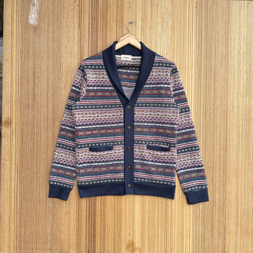 Vintage Gembony Cardigan Pop Arts Navajo Knitwear - Etsy