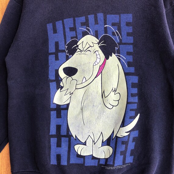 Vintage Cartoons Hanna Barbera Sweatshirt Muttley Cha… - Gem