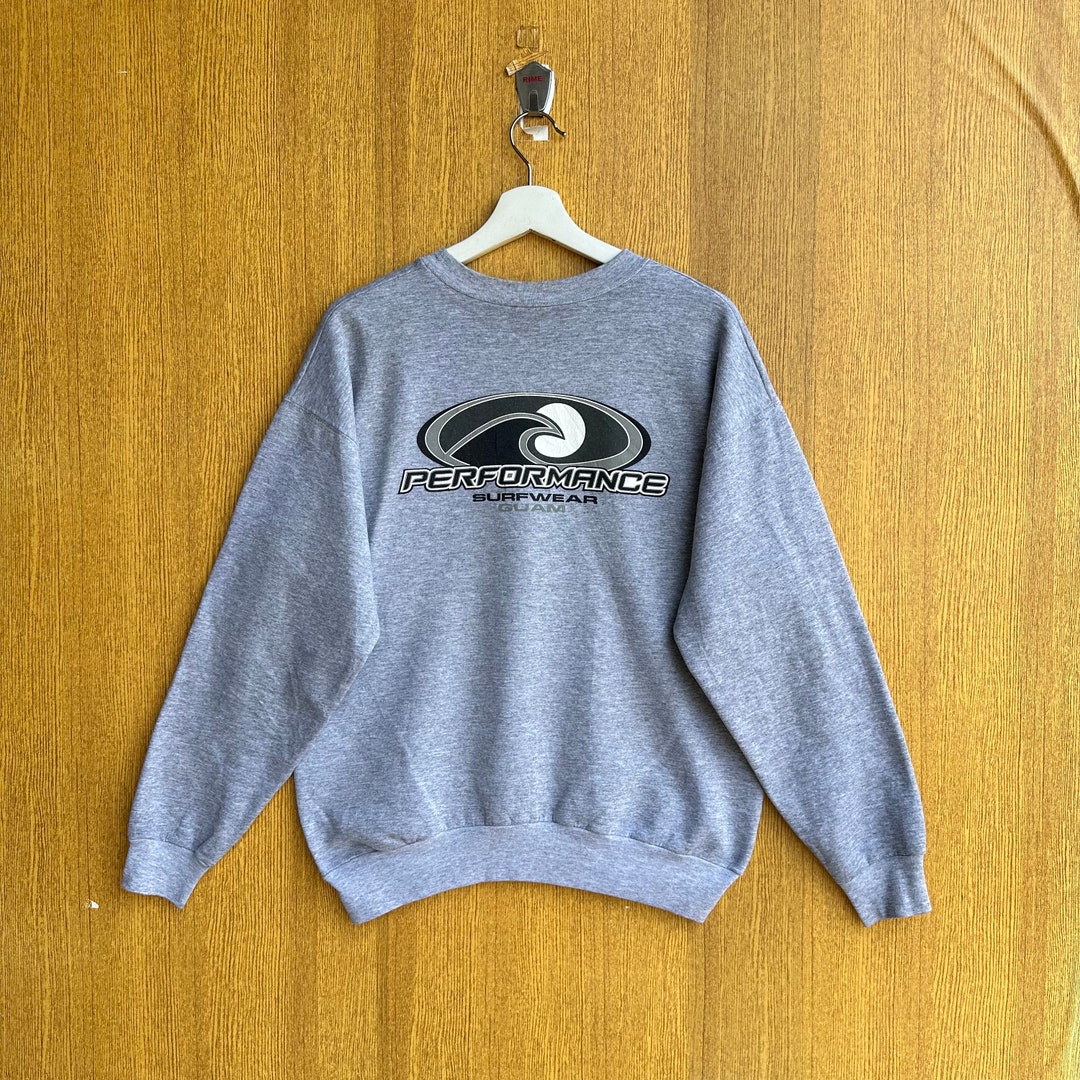 Vintage Performance Surfwear Guam Sweatshirt Big Logo - Etsy