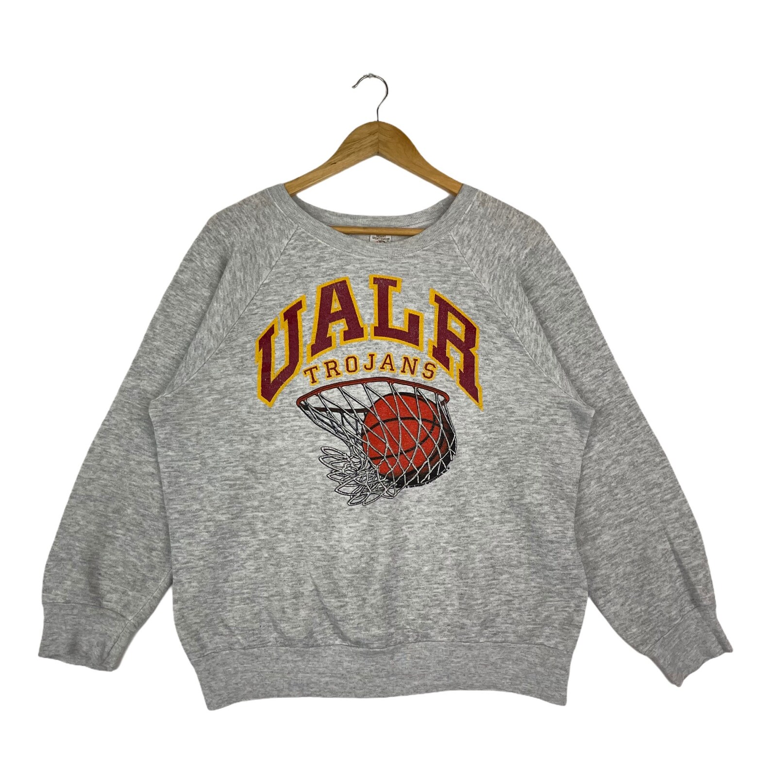 Vintage UALR Trojans Basketball Team Crewneck Sweatshirt - Etsy