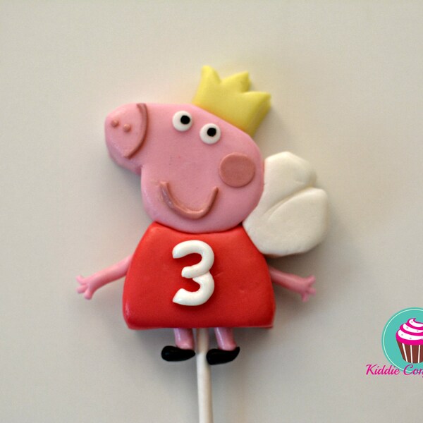 Pig Cake Toppers - Etsy