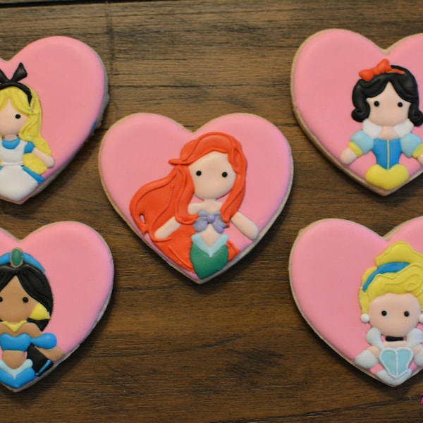 Princess Cookies - Etsy