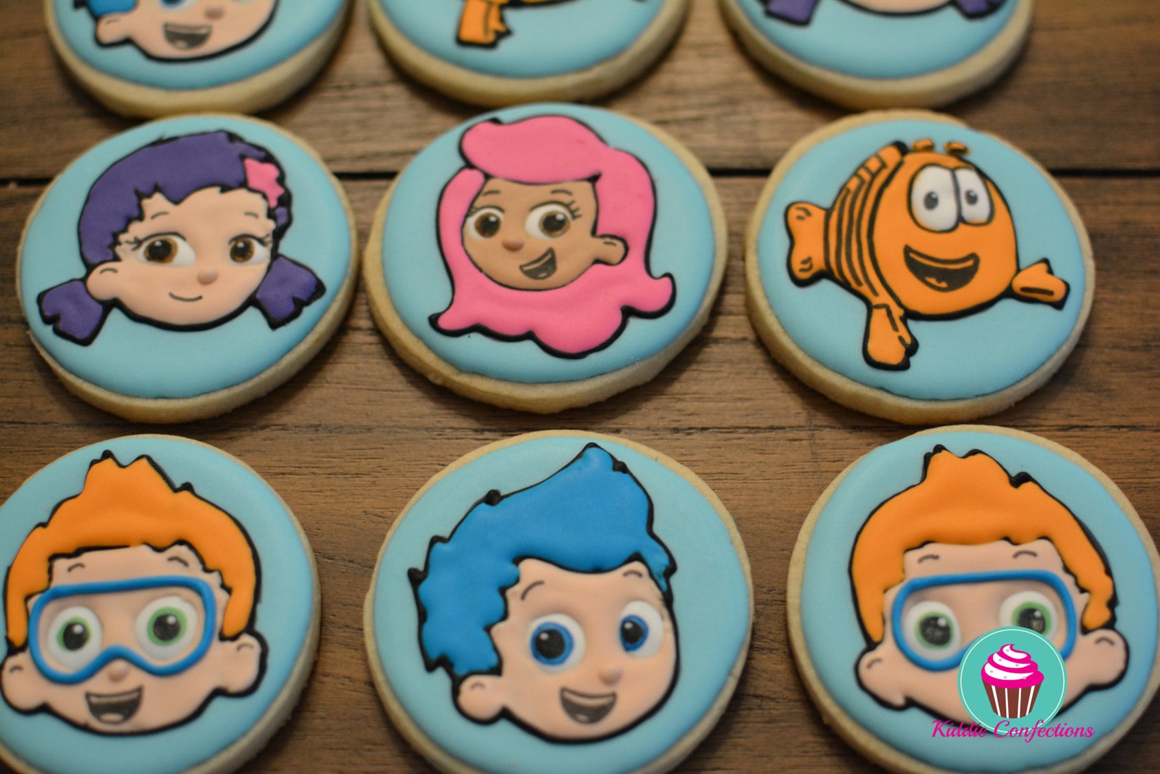 Bubble Guppies Cookies