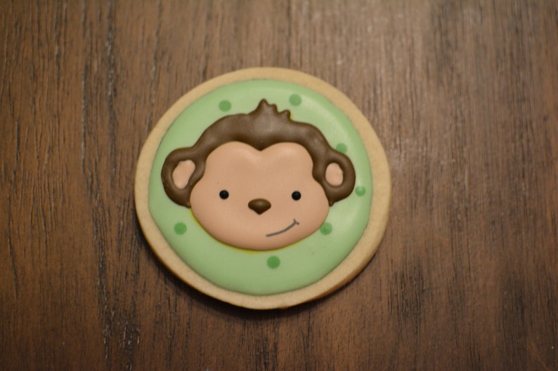 Monkey Cookies | Etsy