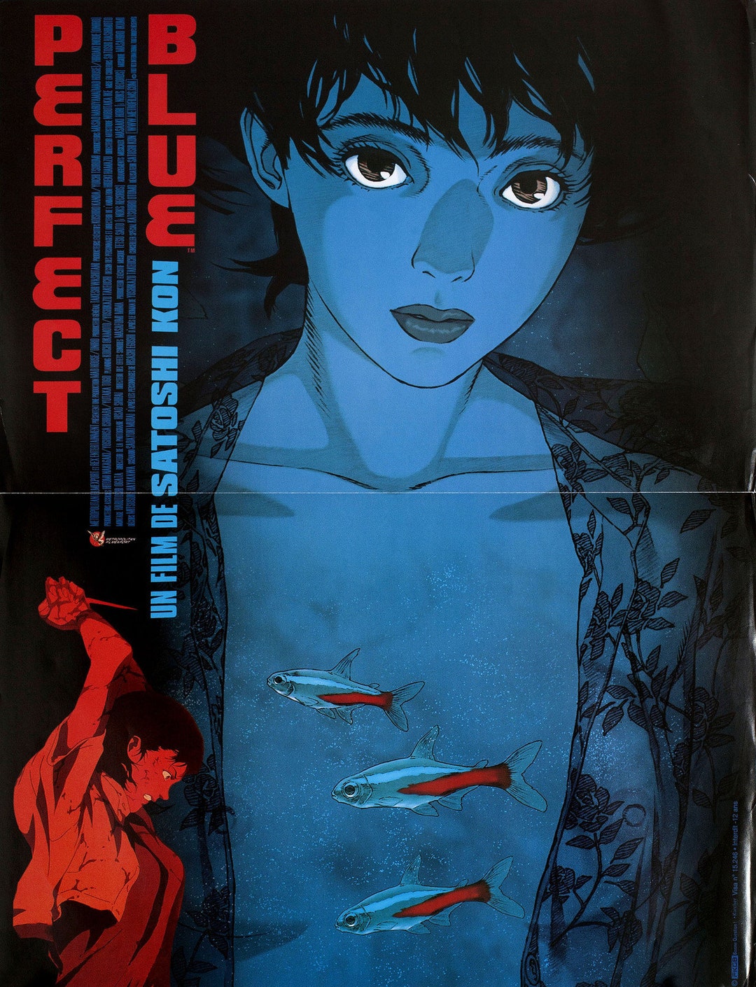 Perfect Blue 1997 French Petite Poster - Etsy