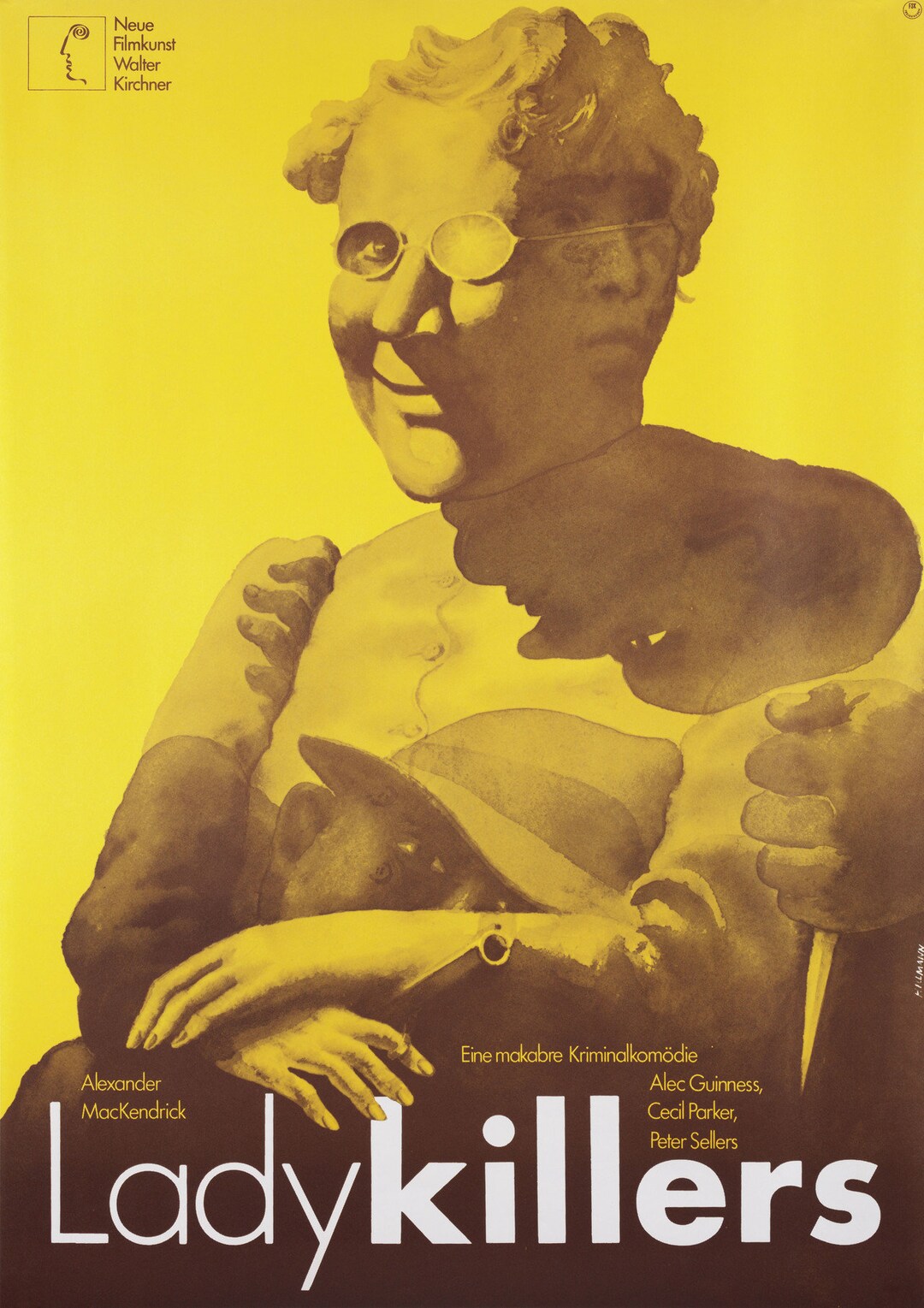 The Ladykillers Original R1970 German A1 Movie Poster - Etsy