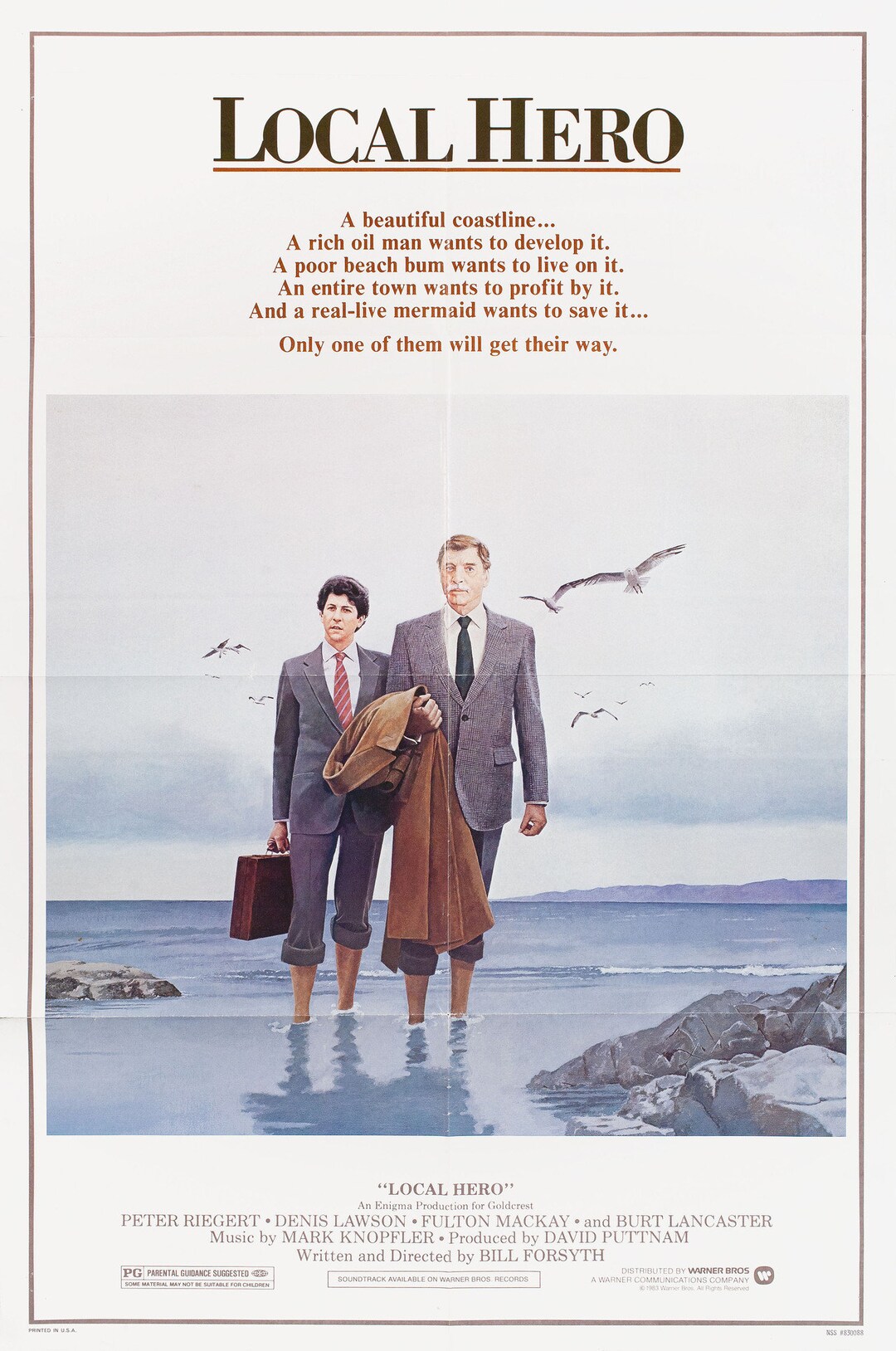 Local Hero 1983 U.S. One Sheet Poster - Etsy