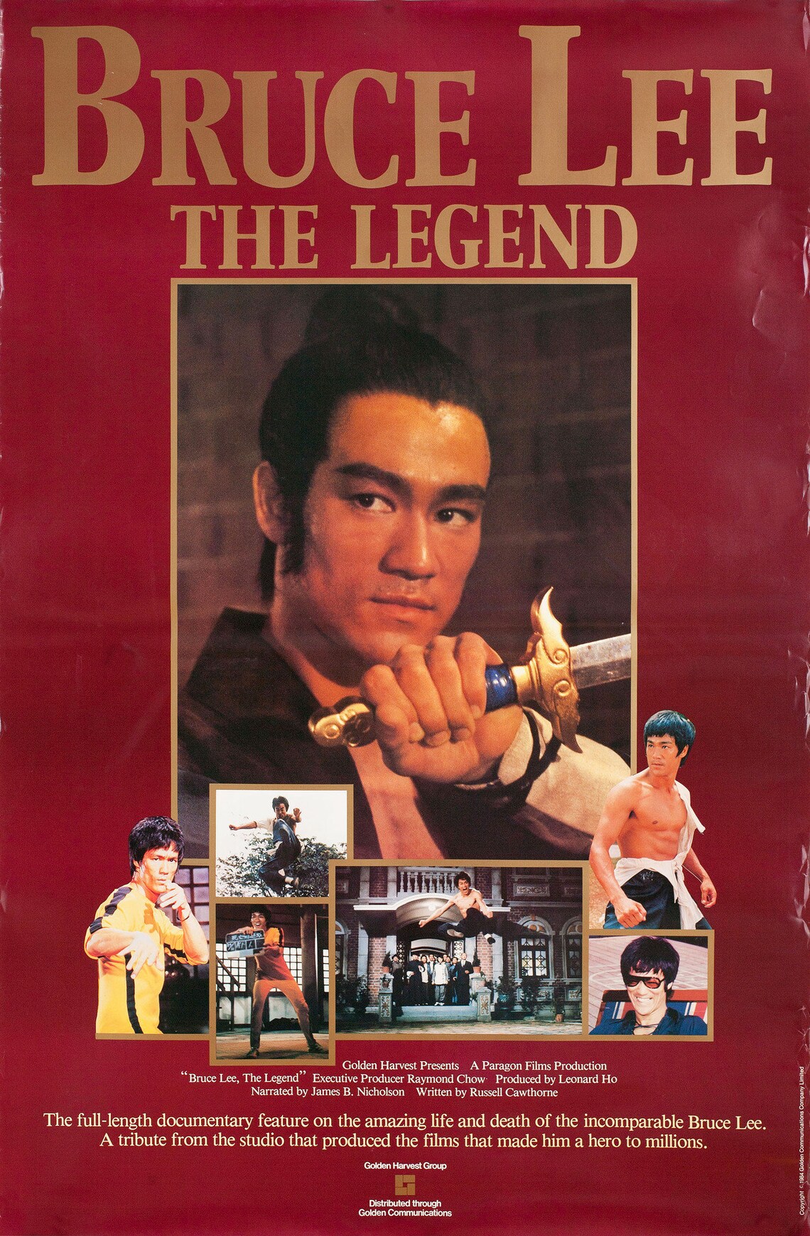 Bruce Lee, the Legend 1984 British One Sheet Poster - Etsy