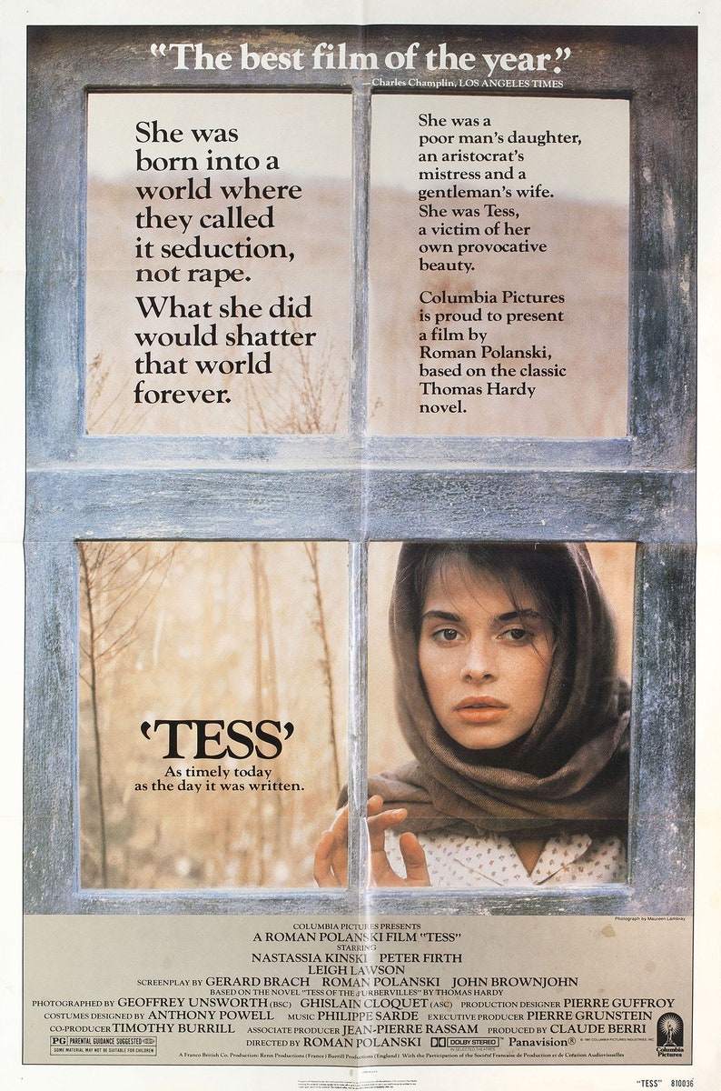 Tess 1981 U.S. One Sheet Poster - Etsy