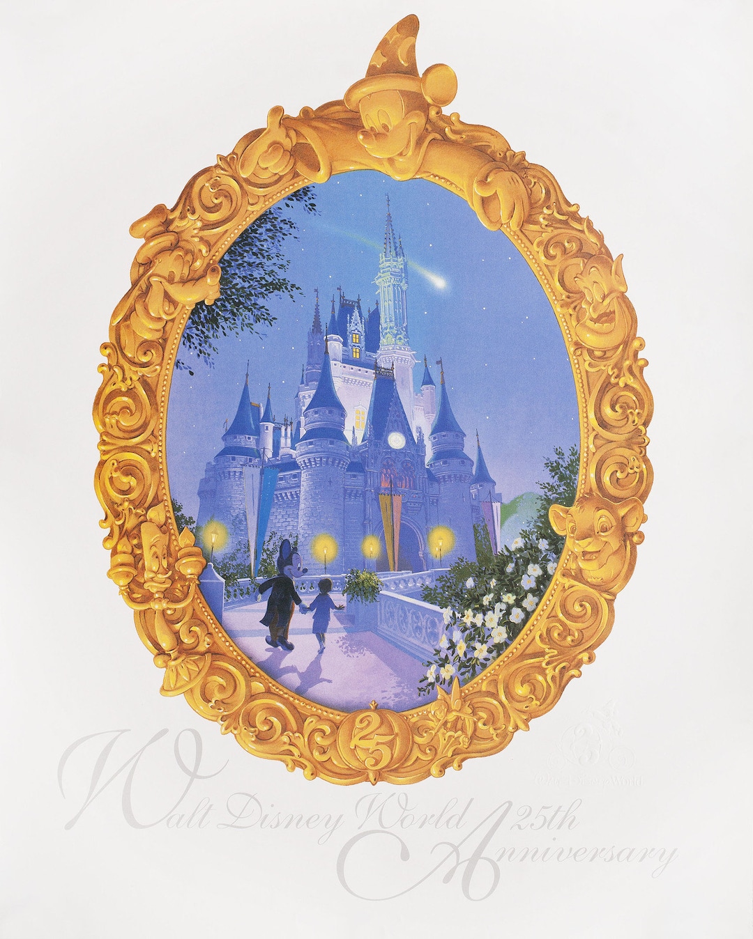 Walt Disney World 1996 U.S. Mini Poster - Etsy