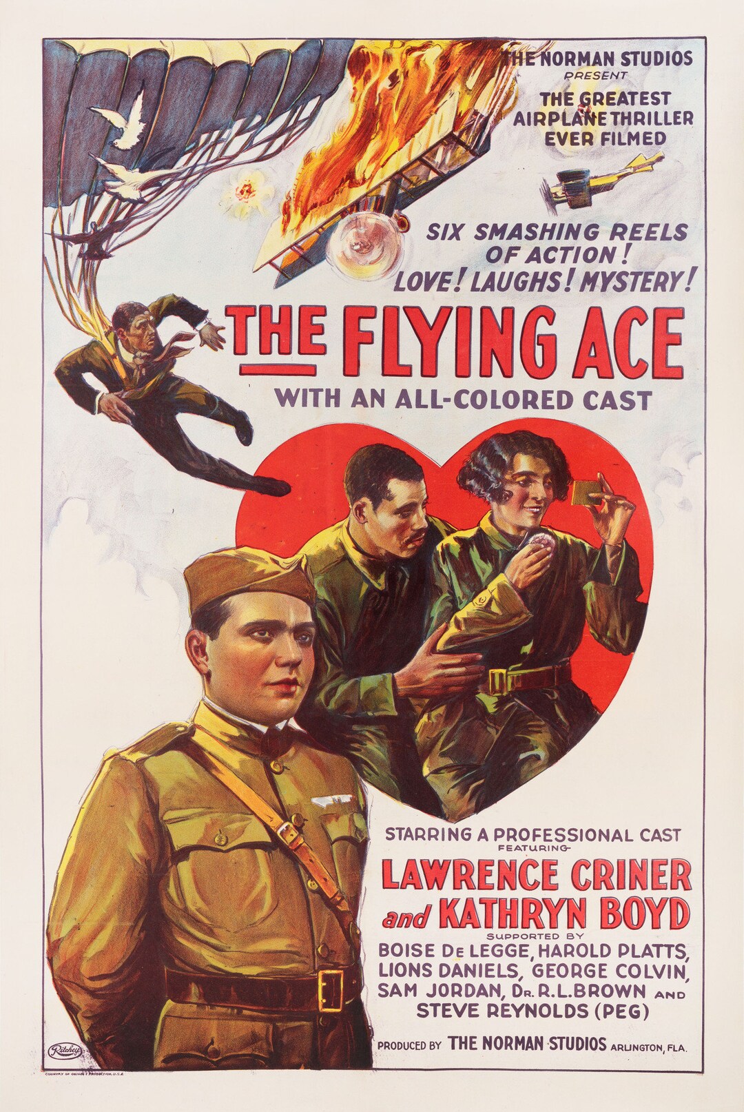 The Flying Ace 1926 U.S. One Sheet Poster - Etsy