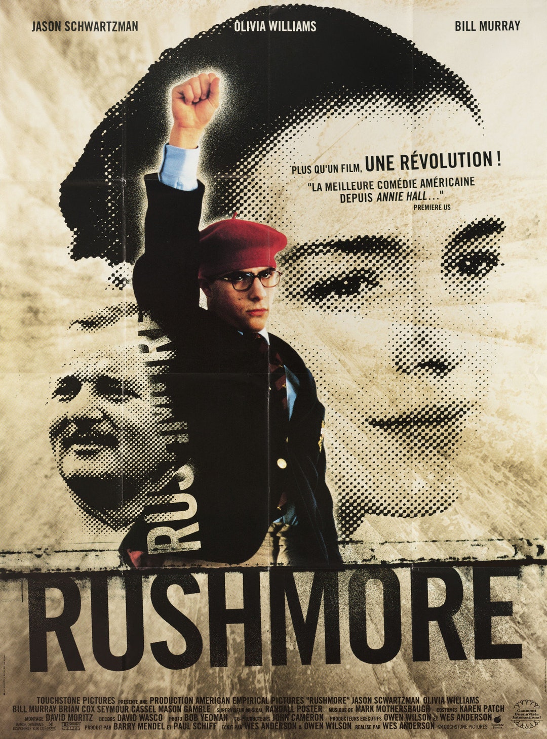 Rushmore 1998 French Grande Poster - Etsy