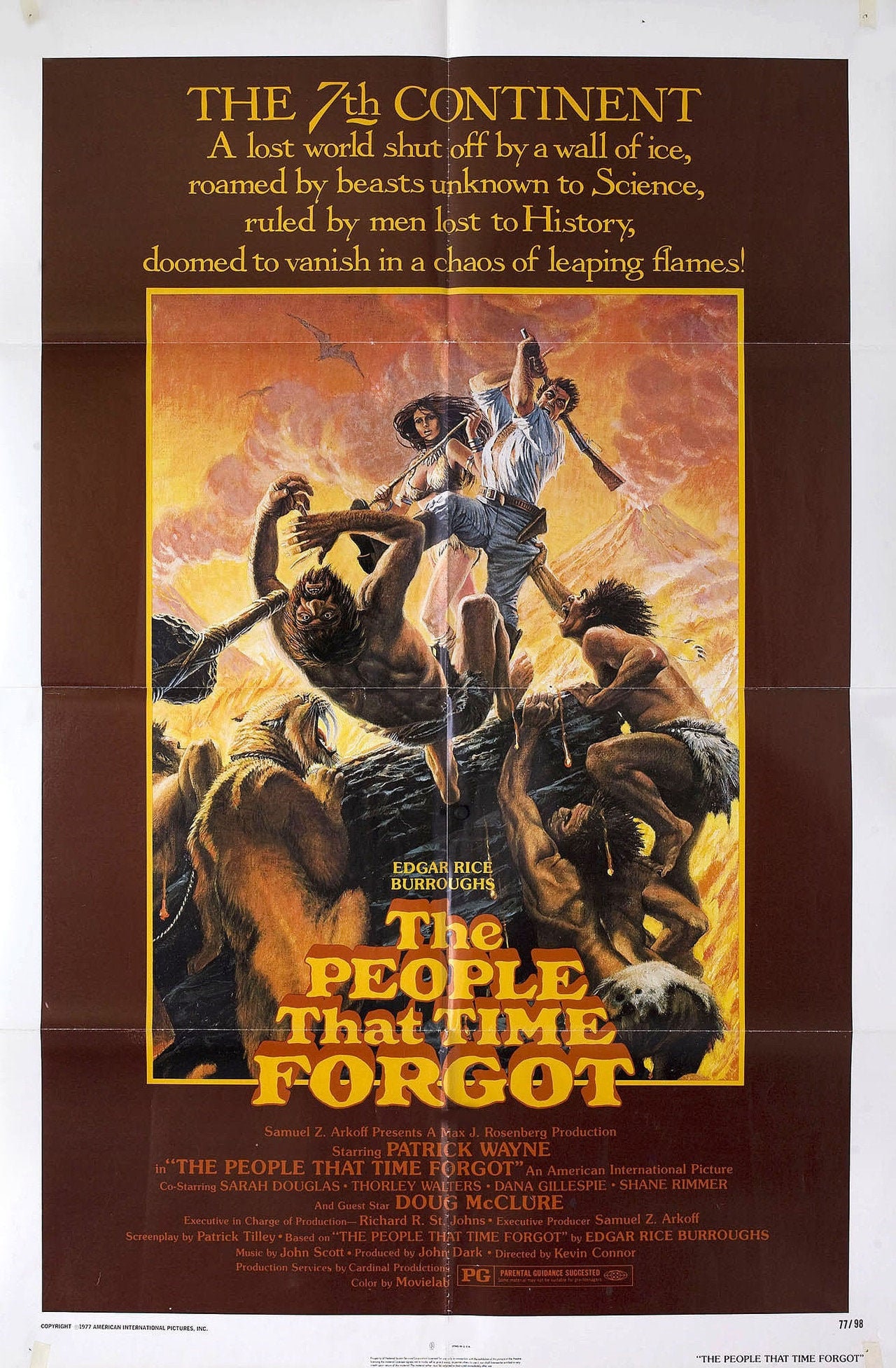 The People That Time Forgot 1977 U.S. One Sheet Poster - Etsy