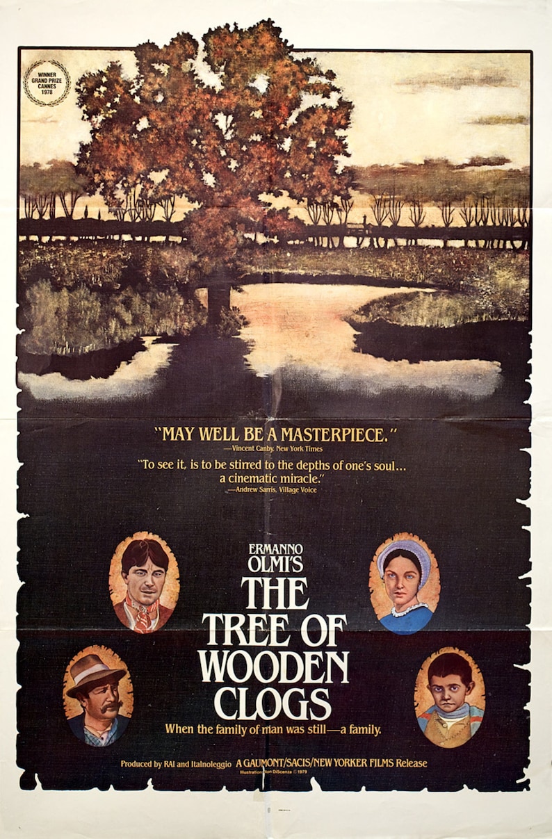 The Tree of Wooden Clogs 1979 U.S. One Sheet Poster - Etsy