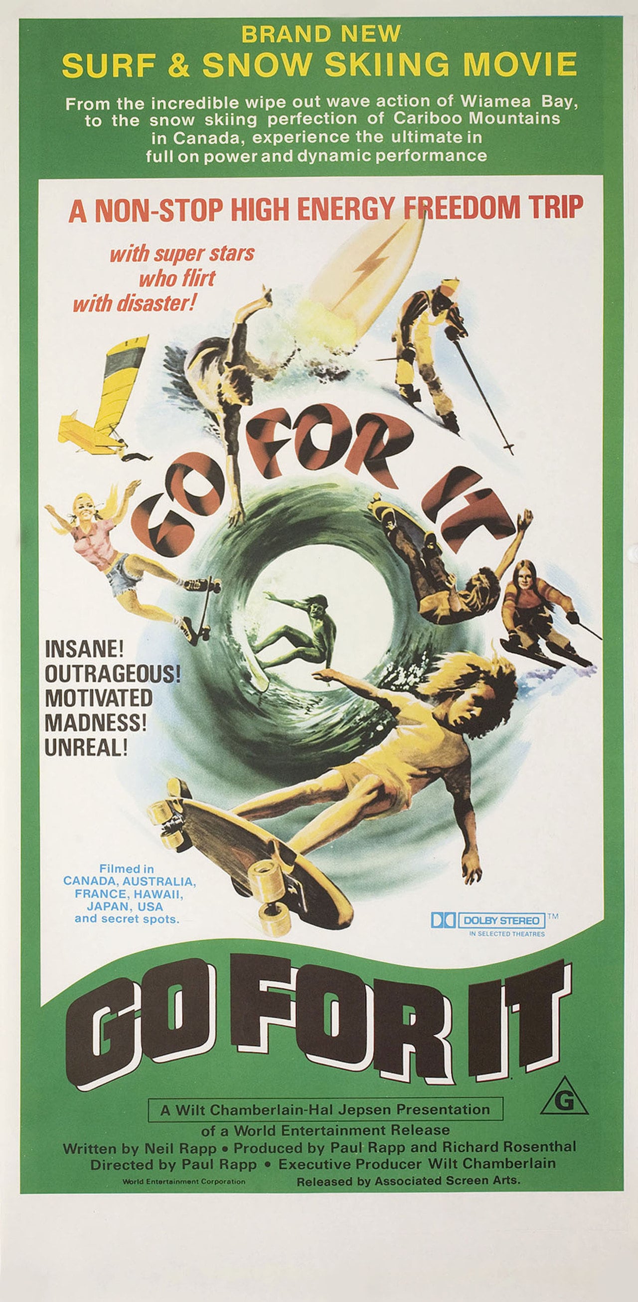 Go for It 1976 Australian Daybill Poster - Etsy