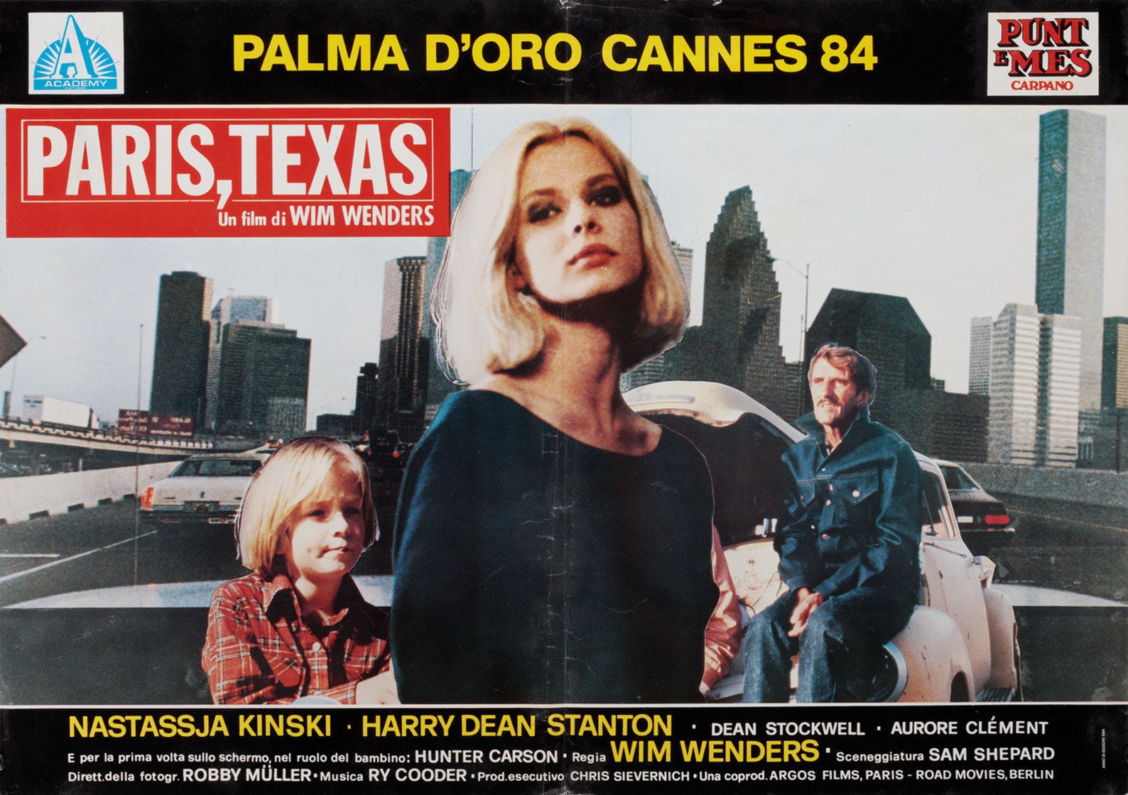 Paris, Texas 1984 Italian Fotobusta Poster - Etsy