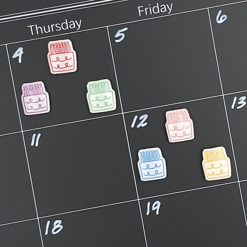 Chalkboard Calendar - Etsy